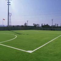 China Realistic Looking Artificial Soccer Grass with 10 Years Life Time and 12600 Density for Professional Soccer Pitch for sale