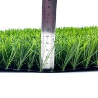 China Realistic Looking Artificial Soccer Grass with 10 Years Life Time and 12600 Density for Professional Soccer Pitch for sale