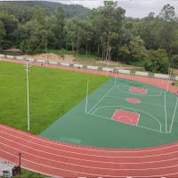 China Premium 13mm IAAF Certified Sandwich System Running Track for Stadiums for sale