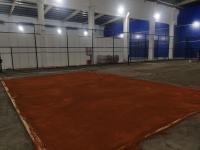China Premium Synthetic Red Clay Tennis Court Base Providing Durable Foundation Low-Maintenance Upkeep and Injury-Preventive Cushioning for Elite Athletes for sale
