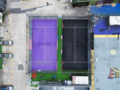 China Custom Commercial Padel Tennis Court | Factory Direct Supply + On-Site Construction Support for sale