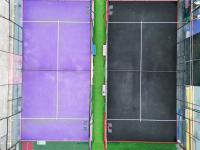 China Custom Commercial Padel Tennis Court | Factory Direct Supply + On-Site Construction Support for sale