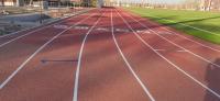 China Customizable Olympic Standard Advanced Hybrid Plastic Sports Track for Stadiums and Arenas - Factory Supplier with Cross-Border Support High-Value Investment for Long-Term Use for sale