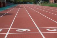 China Premium IAAF Certified Prefabricated Running Track for Professional Stadiums - US Manufacturer Direct for sale