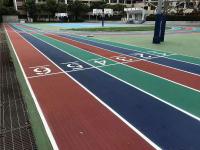 China High-Performance Vulcanized Rubber Prefabricated Athletic Track with 10-Year Warranty for sale