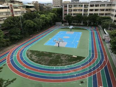 China High-Performance Vulcanized Rubber Prefabricated Athletic Track with 10-Year Warranty for sale