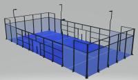 China Premium Padel Court USA Manufactured ASTM Certified 20-Year Warranty & Turnkey Installation for sale