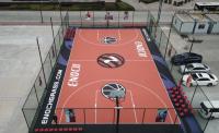 China High Density Hard Acrylic Surface Impact Resistant Sport Flooring Long Lifespan Tennis Court Coating Sustainable Basketball Pavement Outdoor Stadium Solution Free Design Support Export Standard for sale