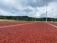 China UV Resistant Porous Synthetic Running Track Fade Proof Sun Protection High Density EPDM for sale