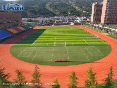 China Full PU Running Track System for Stadium School and Athletic Facility Projects for sale