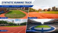 China Premium Full Polyurethane Running Track Manufacturer & Supplier for sale