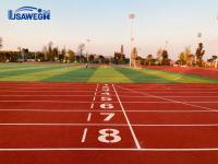 China Zero Deformation: Premium Full Polyurethane Athletic Flooring for sale