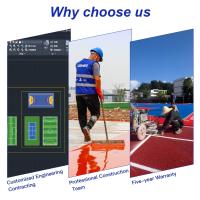 China Municipal Running Track for Public Sports Parks and Athletic Centers for sale