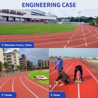 China Municipal Running Track for Public Sports Parks and Athletic Centers for sale