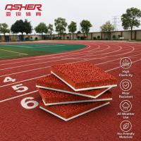 China Hybrid Athletic Track Surface For Stadium Construction Projects for sale
