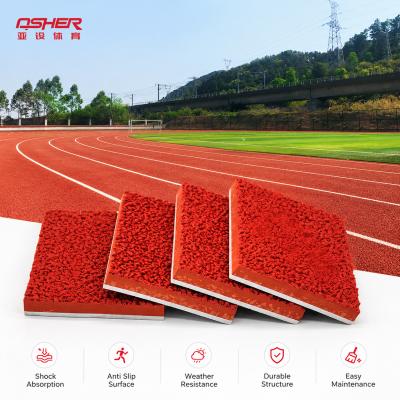 China Athletic Track Construction Services For Municipal Sports Projects for sale