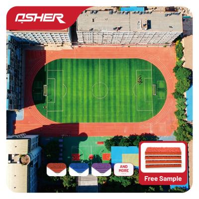 China Hybrid Running Track Renovation System System With Hybrid PU Construction For Track Resurfacing Repair And Athletic Facility Upgrade Projects for sale
