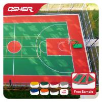 China All-Weather Acrylic Hard Court Surface Coating for Universal Sports Courts for sale
