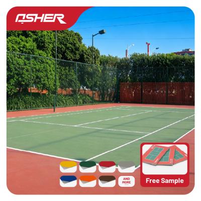 China Eco-Friendly Acrylic Hard Court Paint System for Outdoor Universal Courts for sale