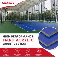 China Eco-Friendly Acrylic Hard Court Paint System for Outdoor Universal Courts for sale