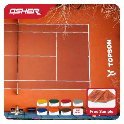 China UV-Resistant Non-Slip Acrylic Hard Court Paint for All-Weather Sports Surfaces for sale