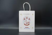 China OEM Kraft Paper Shopping Bags biodegradable Paper Kraft Bags With Handles for sale