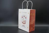 China OEM Kraft Paper Shopping Bags biodegradable Paper Kraft Bags With Handles for sale