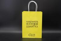 China Premium Personalized Paper Bags Sturdy Custom Kraft Grocery Bags for sale