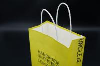 China Premium Personalized Paper Bags Sturdy Custom Kraft Grocery Bags for sale