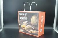 China Printing Small Bulk Paper Bags With Handles Recyclable sustainable for sale