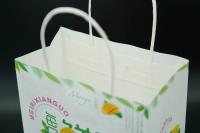 China Sturdy Biodegradable Kraft Paper Bags Eco Friendly Materials Choice for sale