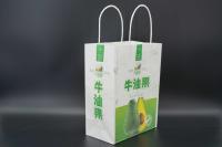China Carrying Kraft Paper Food Bags Packaging Compact and Lightweight for sale