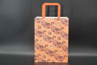 China Packaging Kraft Paper Carrier Bags Printing Custom Restaurant Paper Bags for sale