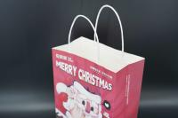China OEM / ODM Eco Friendly Paper Kraft Bags Printing For Christmas Party for sale