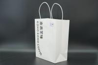 China Biodegradable Packaging Kraft Bags recycled Custom Printed Paper Bags With Handles for sale