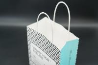 China Twisted Handle Paper Bags Custom Recyclable Kraft Paper Gift Bags for sale