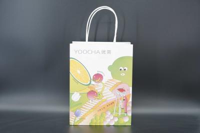 China Versatile Personalized Paper Bags Eco Friendly  Large Kraft Bags Recyclable for sale
