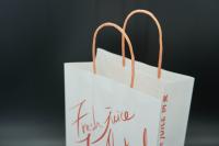 China Industry Custom Printed Gift Bags sturdy Eco Friendly Kraft Food Bags for sale