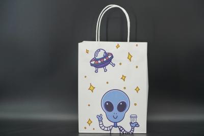 China Shopping Custom Printed Paper Bags For Packaging Recycled use for sale