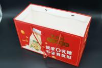 China Copperplate Personalized Paper Bags Large Bottom Wide Coated Paper Bags for sale