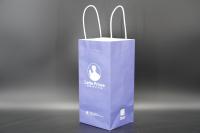 China Single Cup Custom Printed Paper Bags For Coffee Safe Lightweight for sale