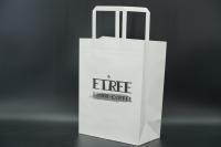 China Versatile Custom White Paper Bags Packaging Paper Shopping Bags for sale