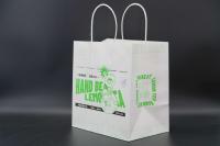 China Lightweight Custom Paper Shopping Bags Biodegradable Printed Kraft Bags for sale