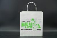 China Lightweight Custom Paper Shopping Bags Biodegradable Printed Kraft Bags for sale