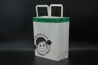 China Cartoon Pattern Eco Paper Bags Lightweight Biodegradable Paper Bags for sale