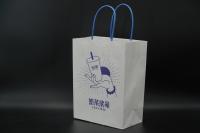 China Recyclable Eco Paper Bags Kraft Coffee Food Takeaway Paper Bags for sale