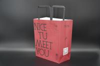 China Versatile Paper Packing Bag Eco Lightweight Kraft Takeaway Bag for sale