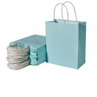 China HDPK 2022 Factory Customized Kraft Paper Bags With Personal Logo Shopping Gift Paper Bags for sale