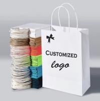 China HDPK 2022 Factory Customized Kraft Paper Bags With Personal Logo Shopping Gift Paper Bags for sale