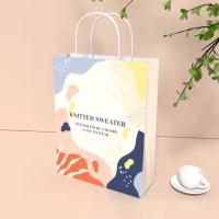 China Convenient And Durable Restaurant Food Carry Personalized Premium Kraft Paper Bag for sale